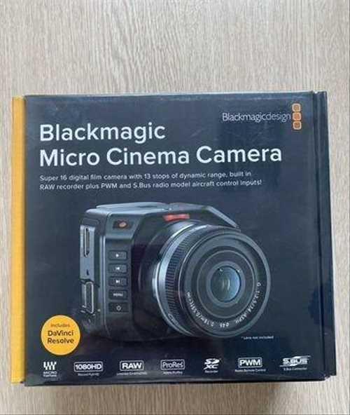 Кинокамера Blackmagic micro cinema camera