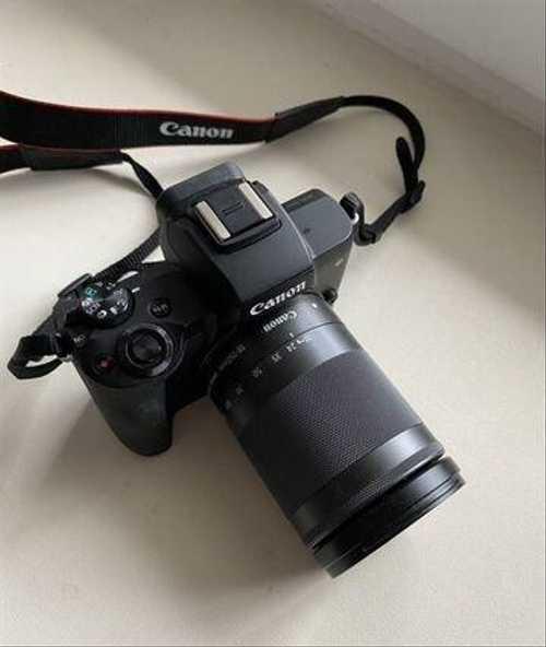 Canon m50 18-150 + SD Samsung 64 Gb + 3 фильтра Ho