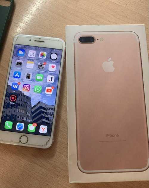 Телефон iPhone 7plus 128гб