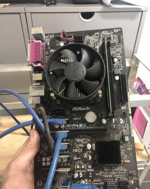 Asrock h81 pro btc материнская плата