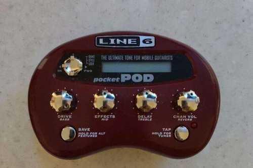 Гитарный процессор line6 Pocket POD