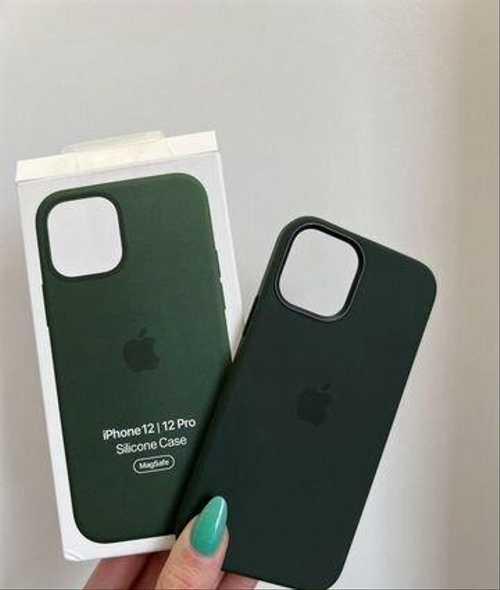 Чехол iPhone 12 12 Pro Silicone Case with MagSa