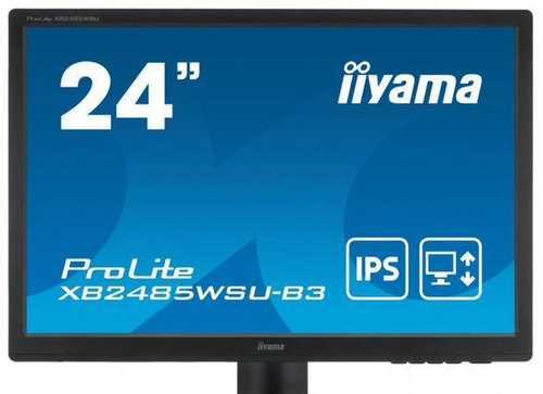 24" IPS Iiyama ProLite XB2485WSU (FullHD, hdmi)