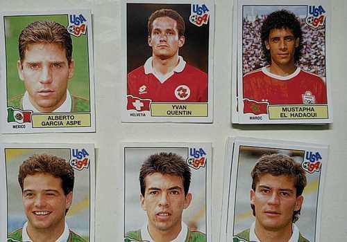 Наклейки panini world cup 1994 репринт