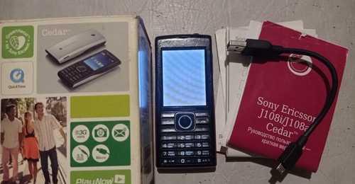 Телефон Sony Ericsson j108 Cedar