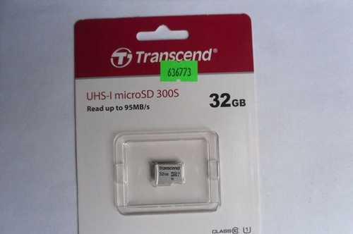 Карта памяти cf 32gb transcend