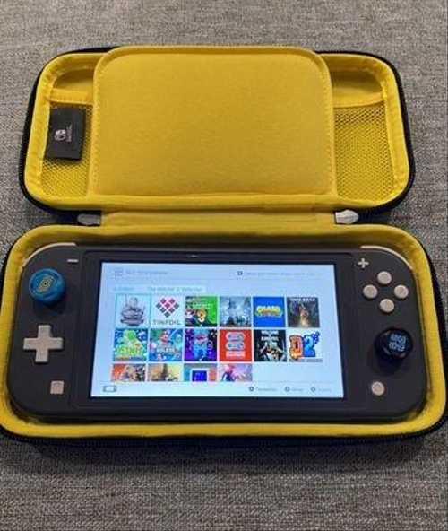 Nintendo switch lite с чипом SX +13 игр