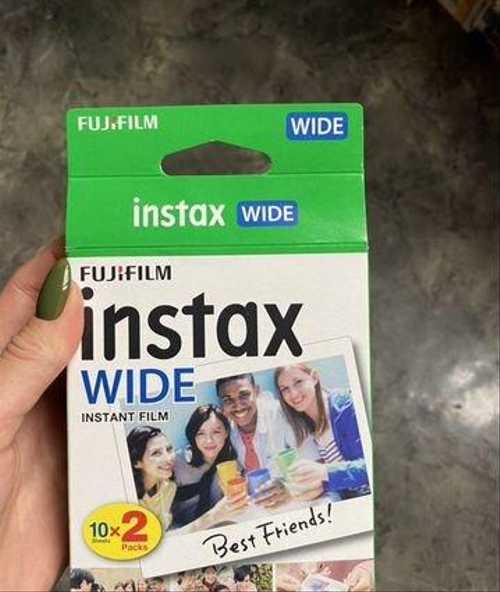 Картриджи Instax wide 10x2