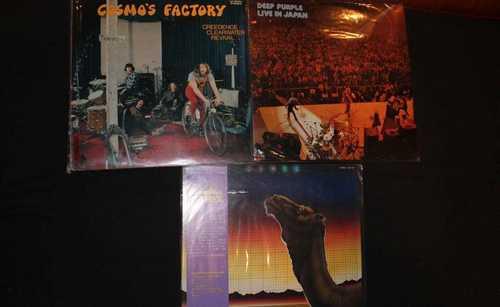 Винил LP диски Deep Purple,Creedence,Camel