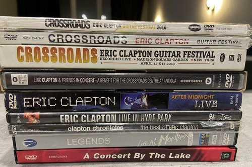 Dvd коллекция Eric Clapton