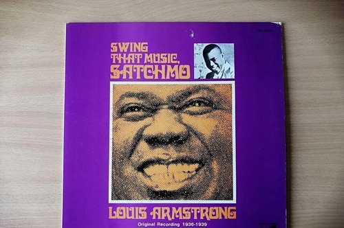 LP Louis Armstrong "Swing That Music" (Japan) NM++