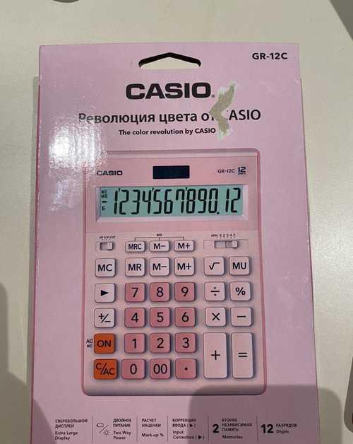 Калькулятор Casio GR-12C