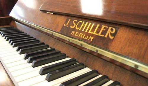 Пианино немецкое J.Schiller мод.130