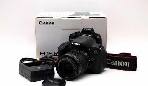 Canon EOS 650D kit в упаковке (3776 кадров)