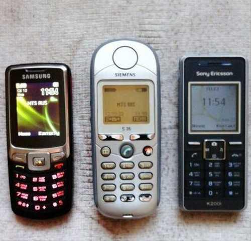Оригинальные раритетные телефоны: Siemens, Samsung