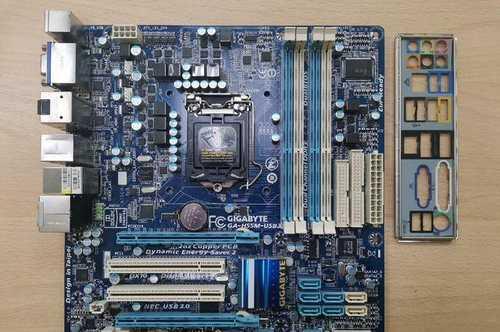 Материнская плата Gigabyte ga-h55m-usb3 LGA1156