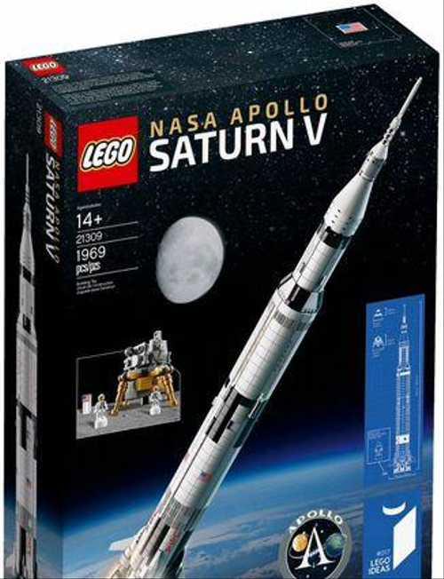 Lego ideas nasa apollo saturn V 21309