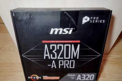 MSI A320M-A PRO