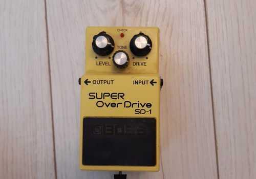 Гитарная педаль boss SD-1 Super OverDrive