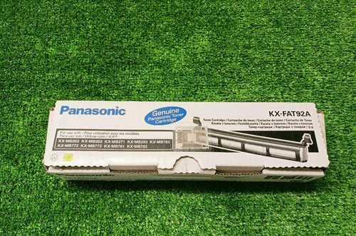 Тонер-картридж Panasonic KX-FAT92A черный