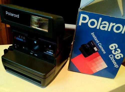 Плёночный фотоаппарат винтаж Polaroid Close up 636