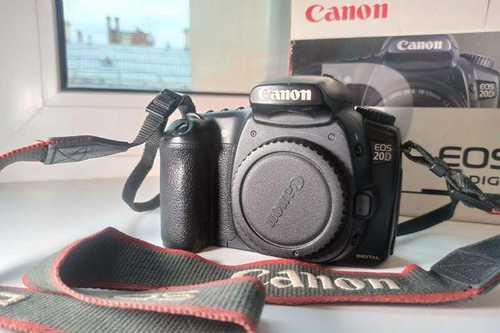 Зеркальный фотоаппарат canon 20d