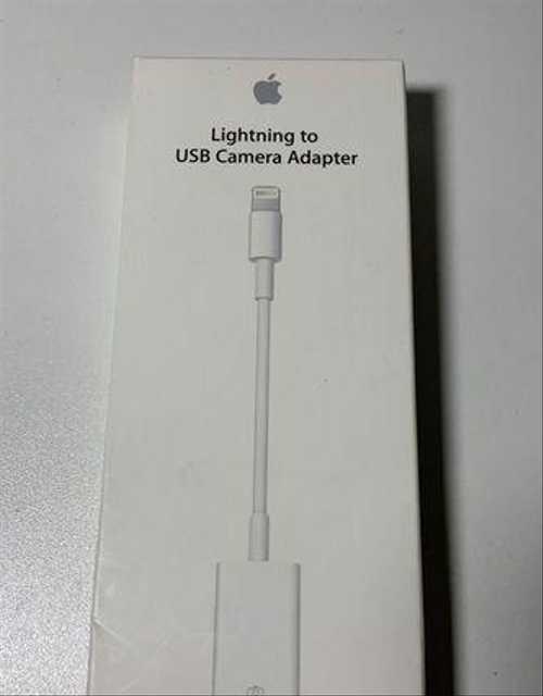 Apple Lightning to usb camera adapter