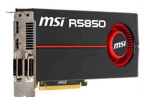 Видеокарта MSI AMD radeon HD5850 OC