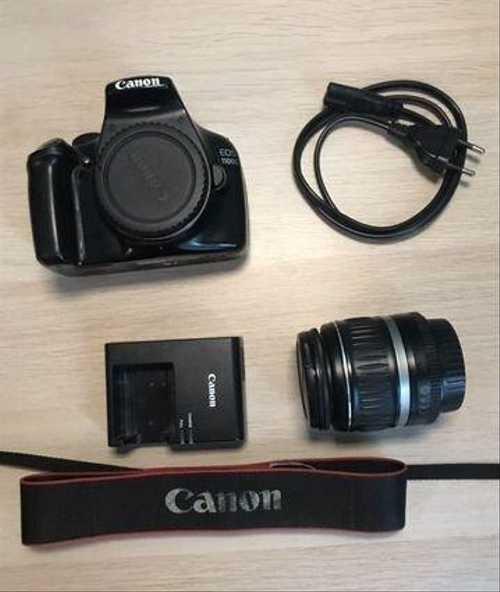 Canon 1100D + подарок объектив 18-55