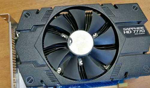 Видеокарта sapphire radeon hd7770