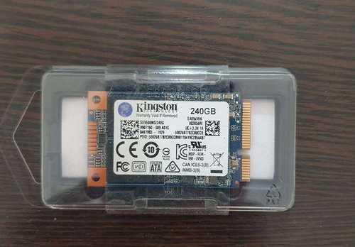 Новый ssd диск msata Kingston UV500 240 Гб