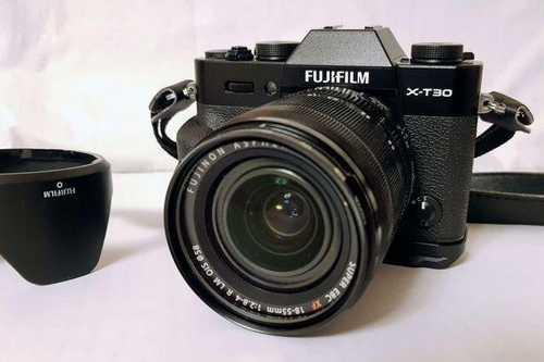 Фотоаппарат fujifilm x-t30, 18-55/2.8-4.0