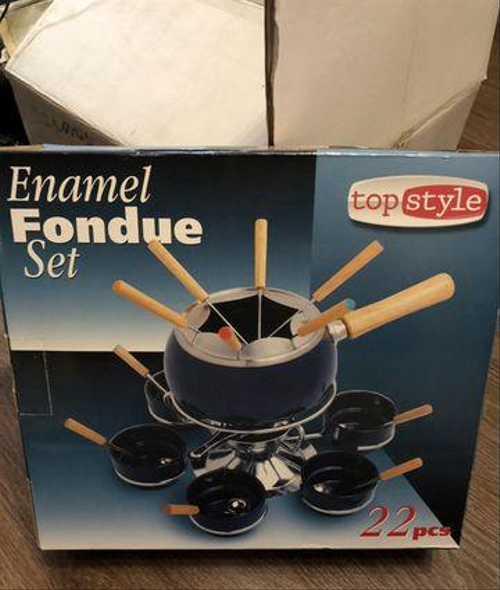 Фондюшница Enamel Fondue Set | Festima.Ru - Мониторинг объявлений