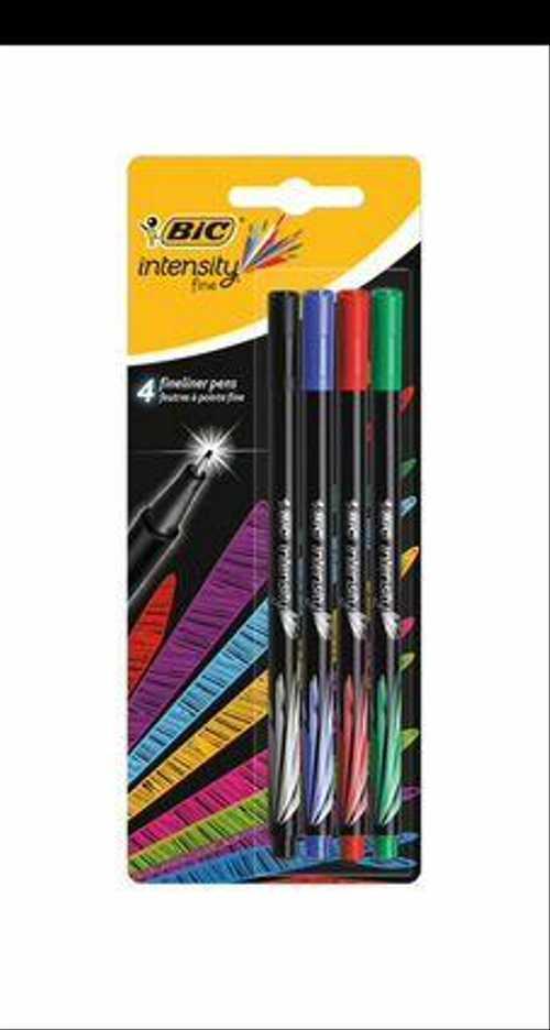 Капиллярные ручки BIC Intensity Classic, новые