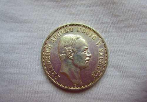 Саксония 3 марки 1912 Фридрих Август