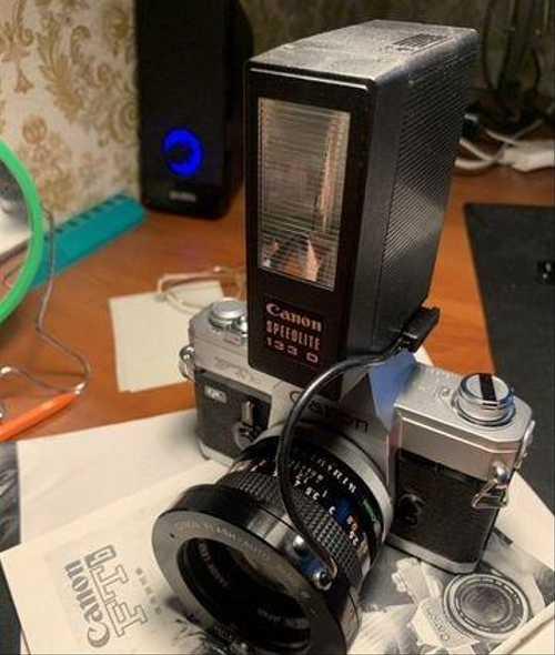 Плёночный фотоаппарат Canon FTb