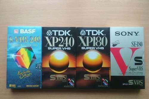 S - VHS видеокассеты