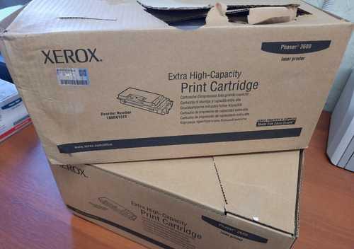 Оригинальный картридж Xerox 106R01372