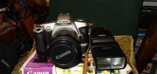 Canon EOS 500N со съемным объективом, бп, вспышкой
