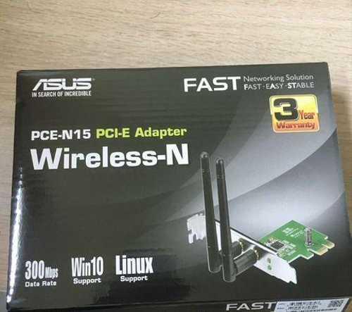 Asus PCE-N15 wifi адаптер