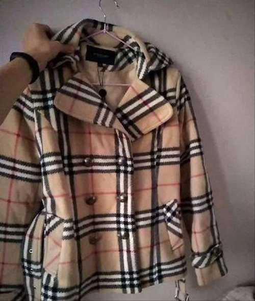 Пальто burberry новое