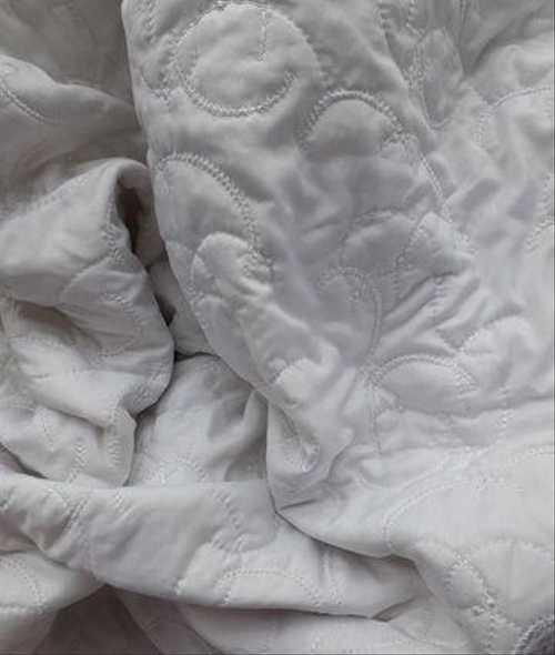 Белая курточная стеганая ткань цена за отрез