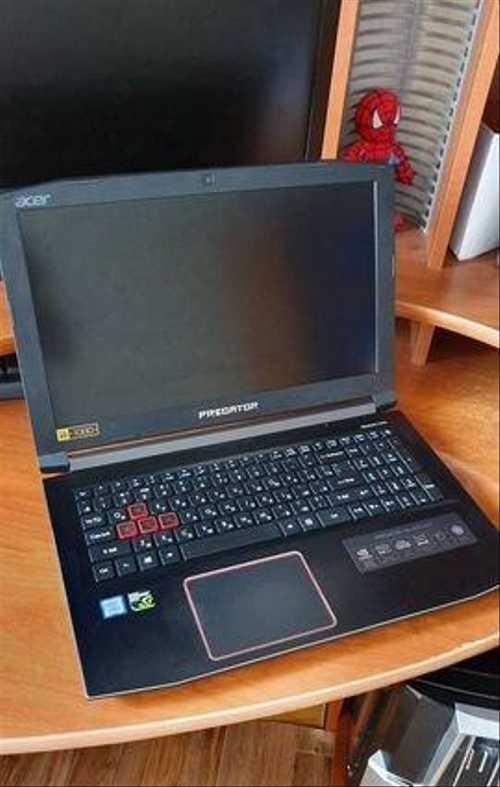 Мощный ноутбук Acer Predator Hellios 300