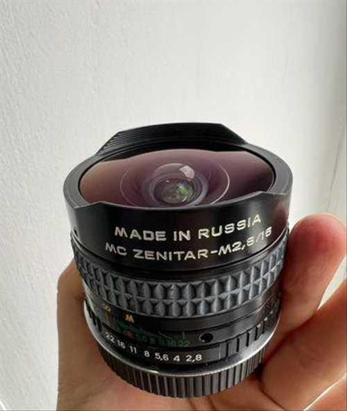 Fisheye объектив zenitar M