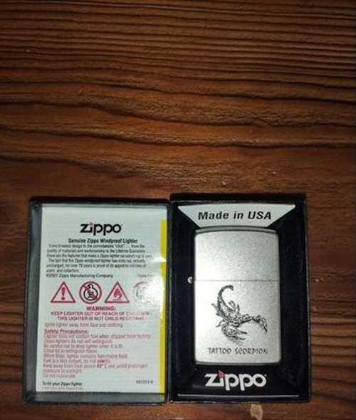 Зажигалка Zippo оригинал
