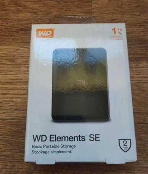 Внешний жесткий диск WD Elements SE 1TB (wdbepk001