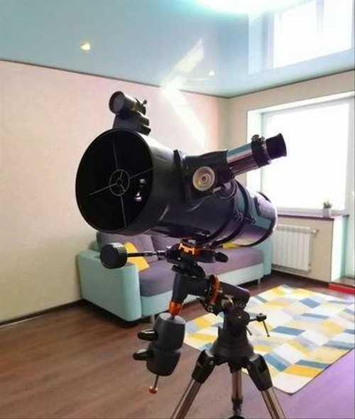 Мощьный брендовый телескоп Celestron