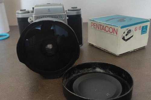 Фотоаппарат Pentacon six TL с объективом Зодиак 8Б