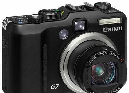 Компактный фотоаппарат Canon PowerShot G7