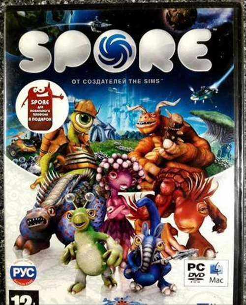 Компьютерная игра. Spore DVD-box (от соз. The Sims